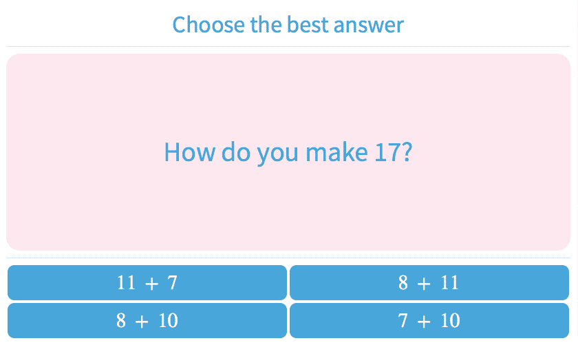 Primary 1 - Practice with Math Games